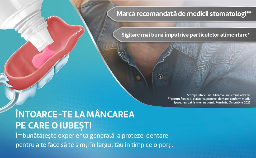 Crema adeziva pentru proteza Neutro, 40g, Corega | Dr. Max Farmacia