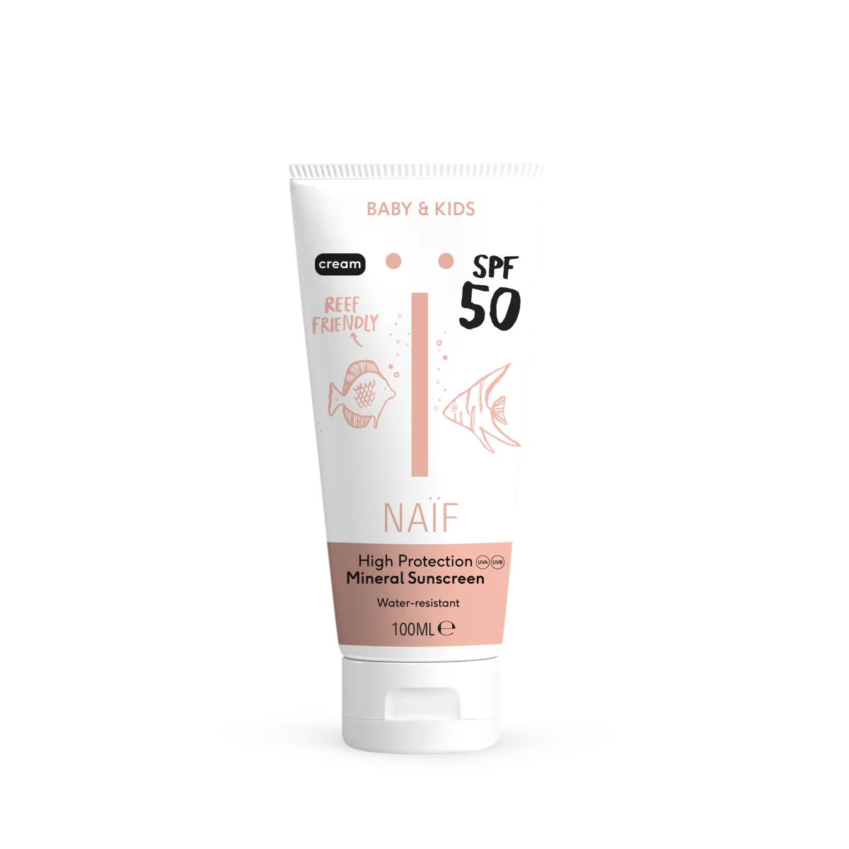Crema cu protectie solara minerala SPF50 pentru bebelusi si copii ...