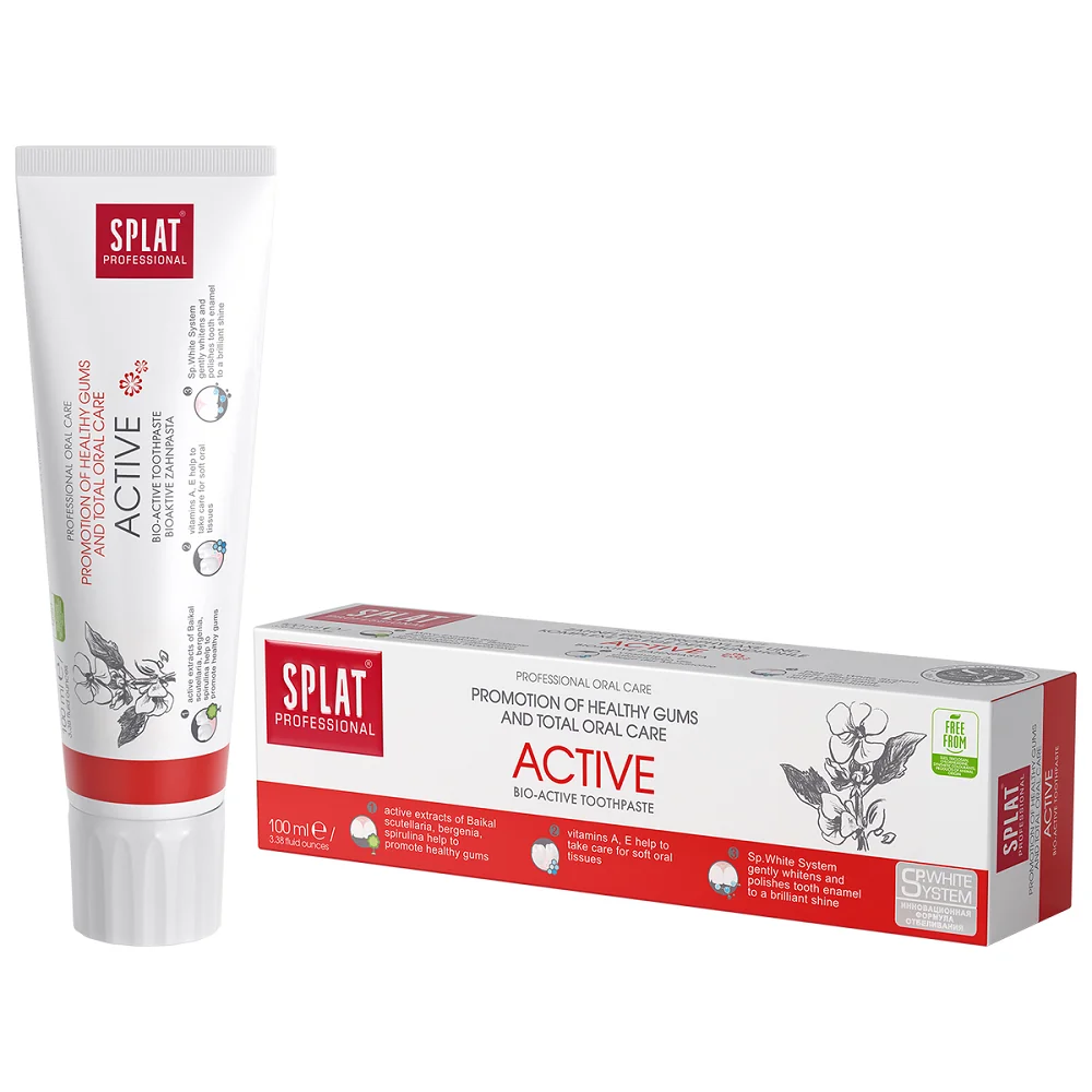 Pasta de dinti Professional Active, 100ml, Splat | Dr. Max Farmacia