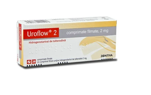 Uroflow 2 2mg, 28 comprimate filmate, Zentiva | Dr. Max Farmacia