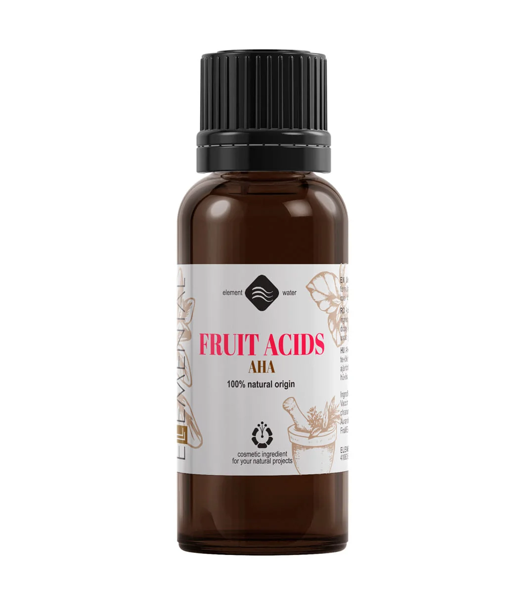 Acizi de fructe AHA, 25ml, Ellemental | Dr.Max Farmacie