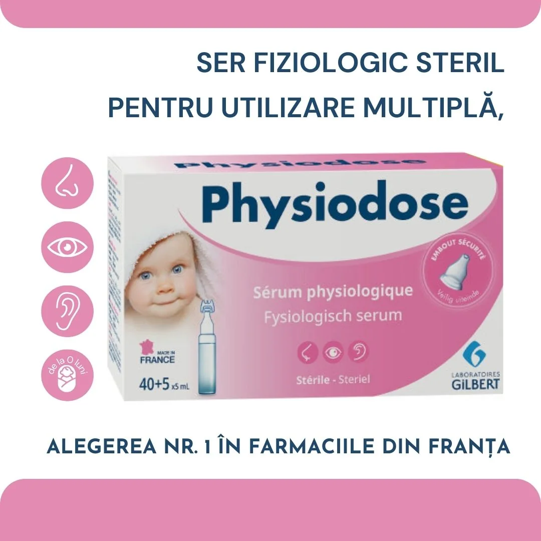 Ser fiziologic Physiodose, 40x5ml unidoze, Biessen Pharma | Dr. Max ...
