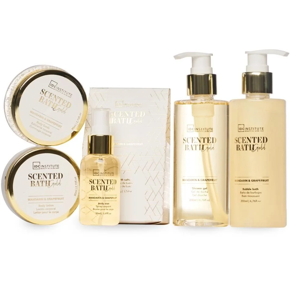 Set Baie Mandarin & Grapefruit Scented Bath Gold, IDC Institute | Dr ...