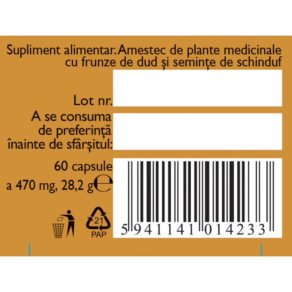 Glicostat Forte M108, 60 capsule, Fares | Dr. Max Farmacia