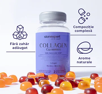 Skinexpert by Dr. Max® Collagen Gummies, 60 jeleuri | Dr. Max Farmacie