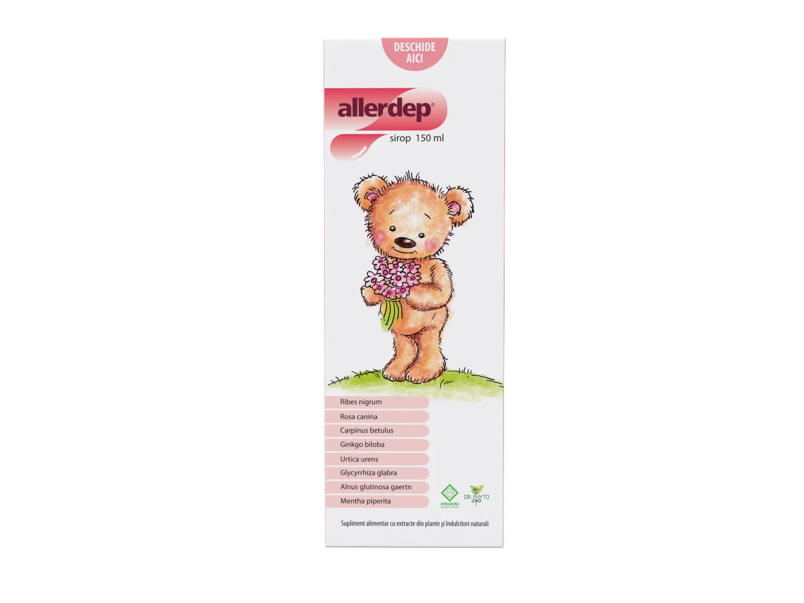 Allerdep sirop, 150ml, Dr. Phyto | Dr. Max Farmacia