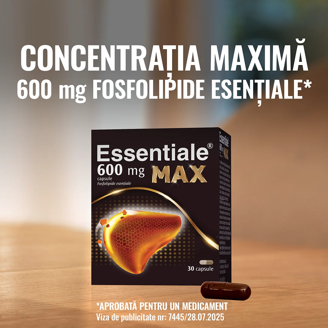 Essentiale MAX 600mg, 30 capsule, Sanofi | Dr. Max Farmacia