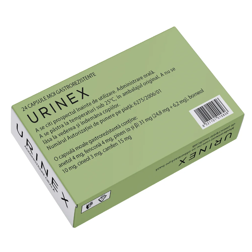 Urinex, 24 capsule moi, Pharco | Dr. Max Farmacia