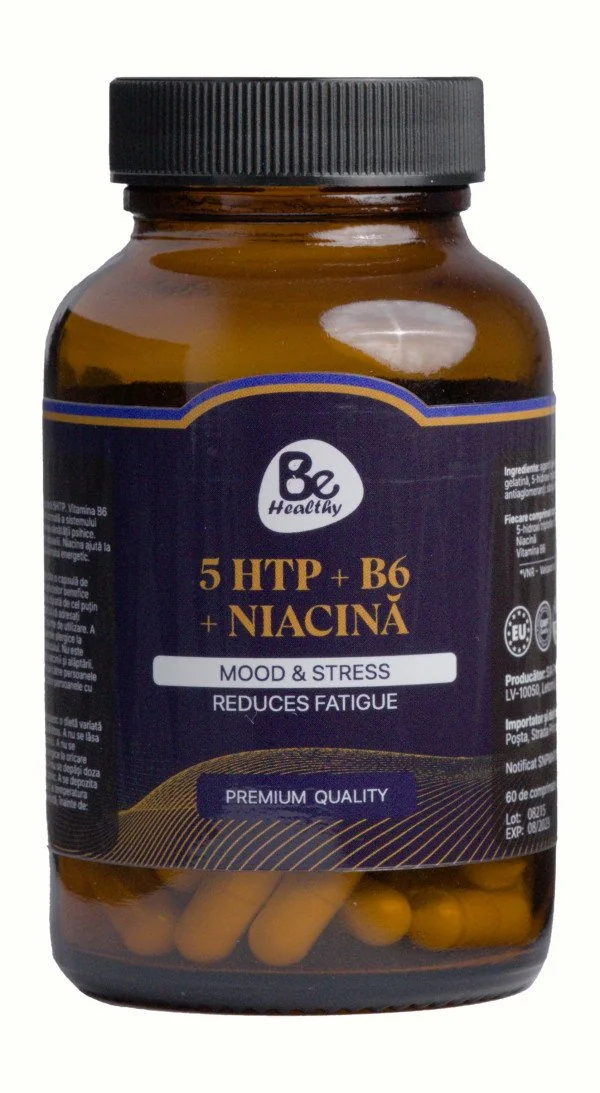 5HTP 50mg, 60 capsule, Be Healthy | Dr.Max Farmacie