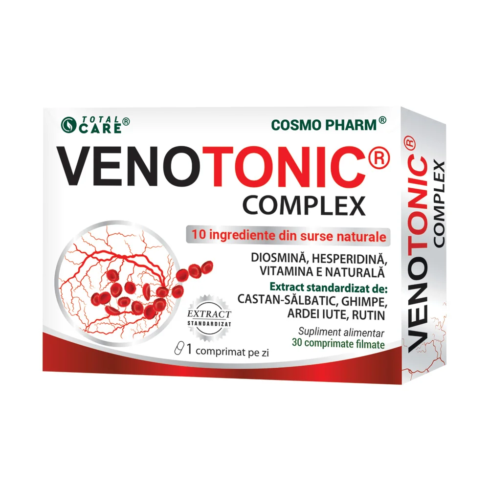 Venotonic Complex, 30 capsule, Cosmopharm | Dr.Max Farmacie