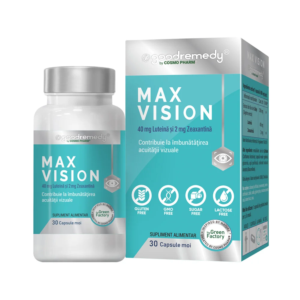 Max Vision Good Remedy, 30 capsule, Cosmopharm | Dr.Max Farmacie