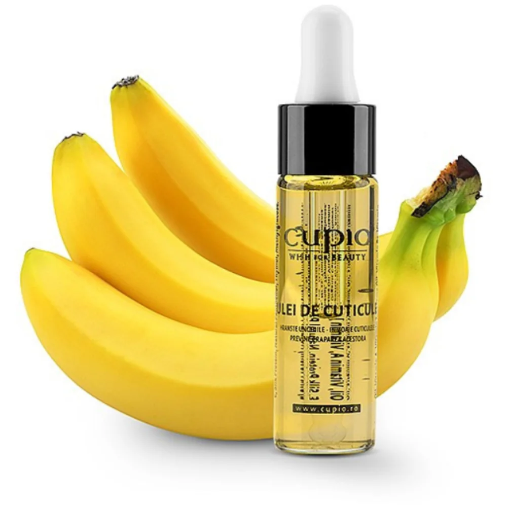 Ulei de cuticule cu pipeta Banane, 15ml, Cupio | Dr. Max Farmacie
