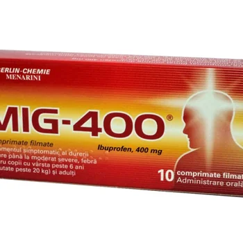 Mig 400, 10 comprimate, Berlin-Chemie | Dr.Max Farmacie
