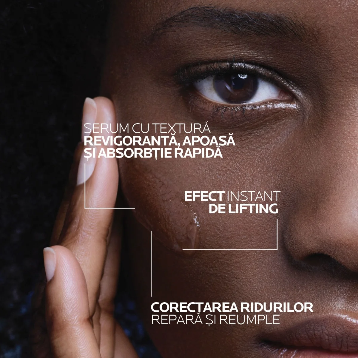 Serum supra-activat cu acid hialuronic si efect antirid Hyalu B5, 30ml ...