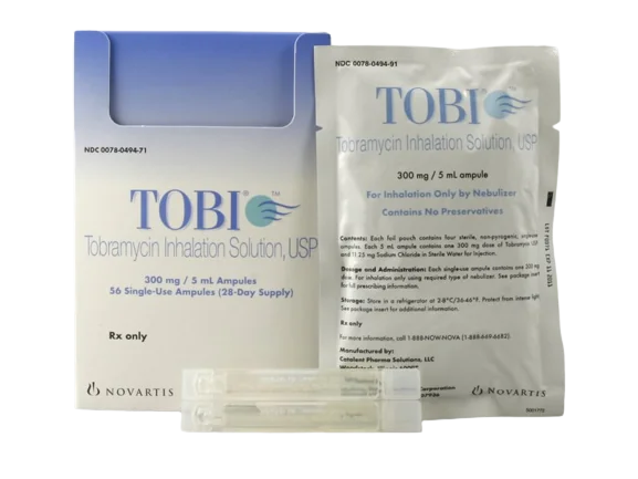 Tobi solutie pentru inhalare prin nebulizator 300mg/5ml, 56 fiole ...
