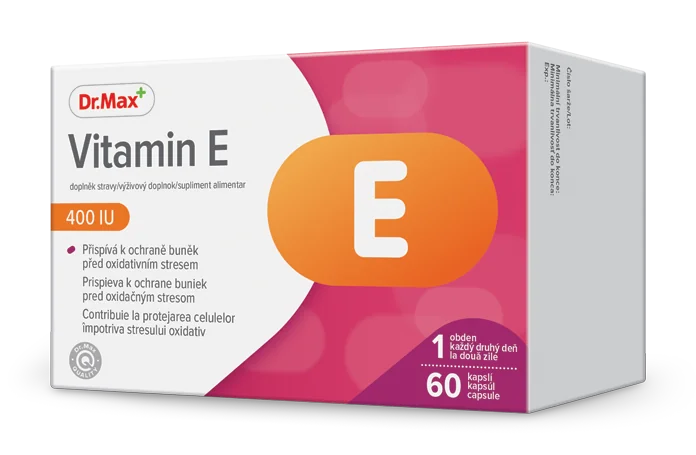 Dr. Max Vitamina E 400 UI, 60 capsule moi | Dr. Max Farmacie