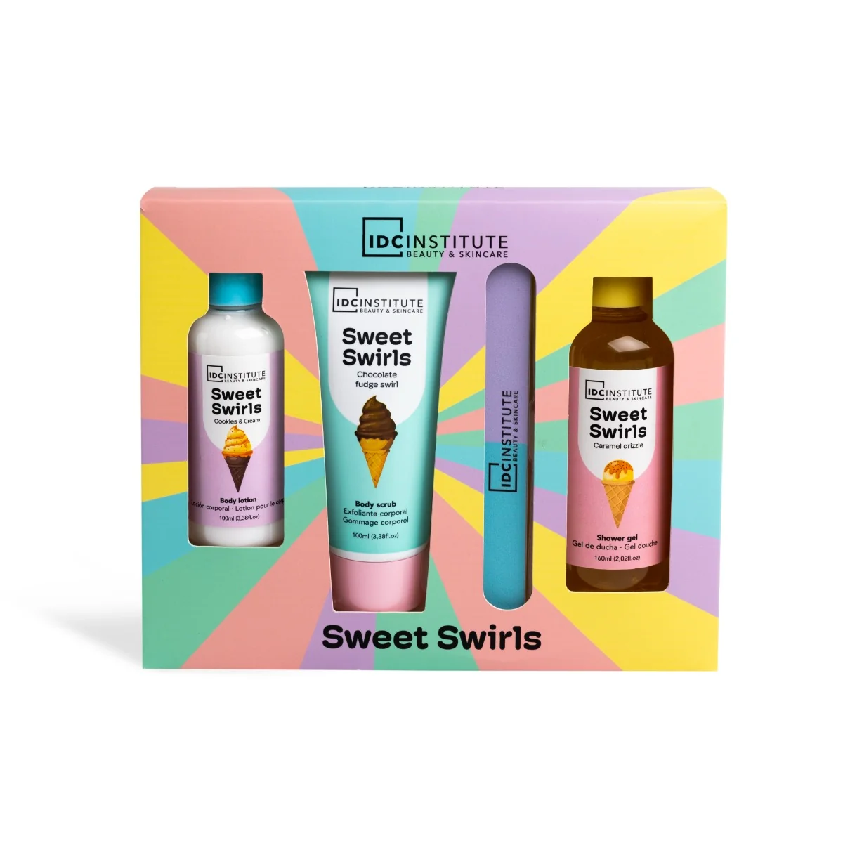 Set pentru baie Sweet Swirls, IDC Institute | Dr. Max Farmacia