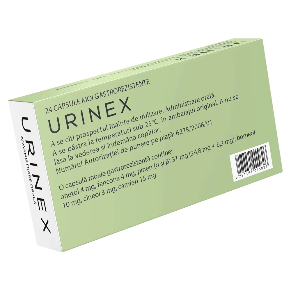 Urinex, 24 capsule moi, Pharco | Dr. Max Farmacia