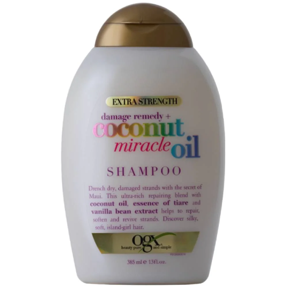 Sampon fortifiant pentru par deteriorat Coconut Miracle Oil, 385ml, OGX ...