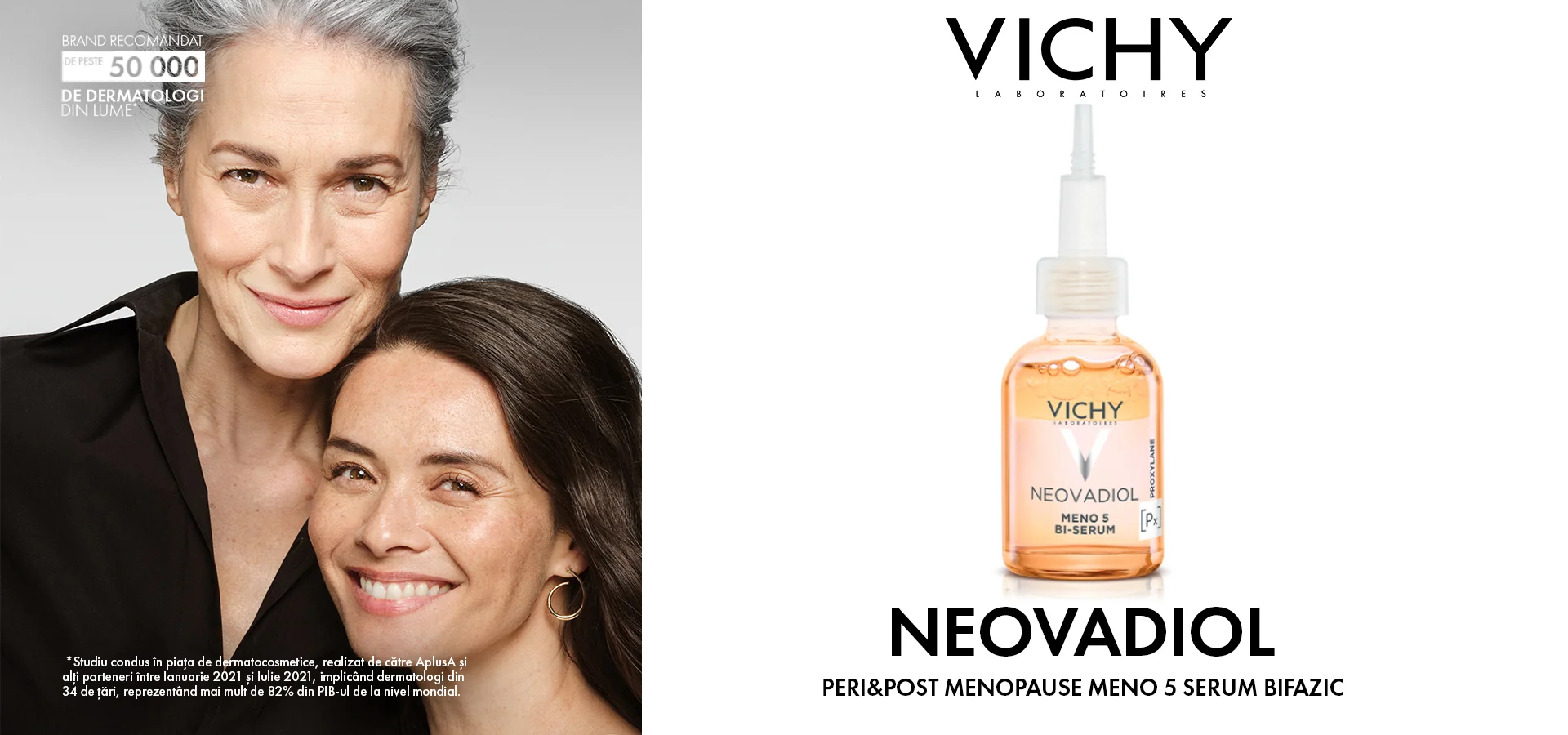 Ser antirid bifazic pentru tenul in perioada de peri si post menopauza ...